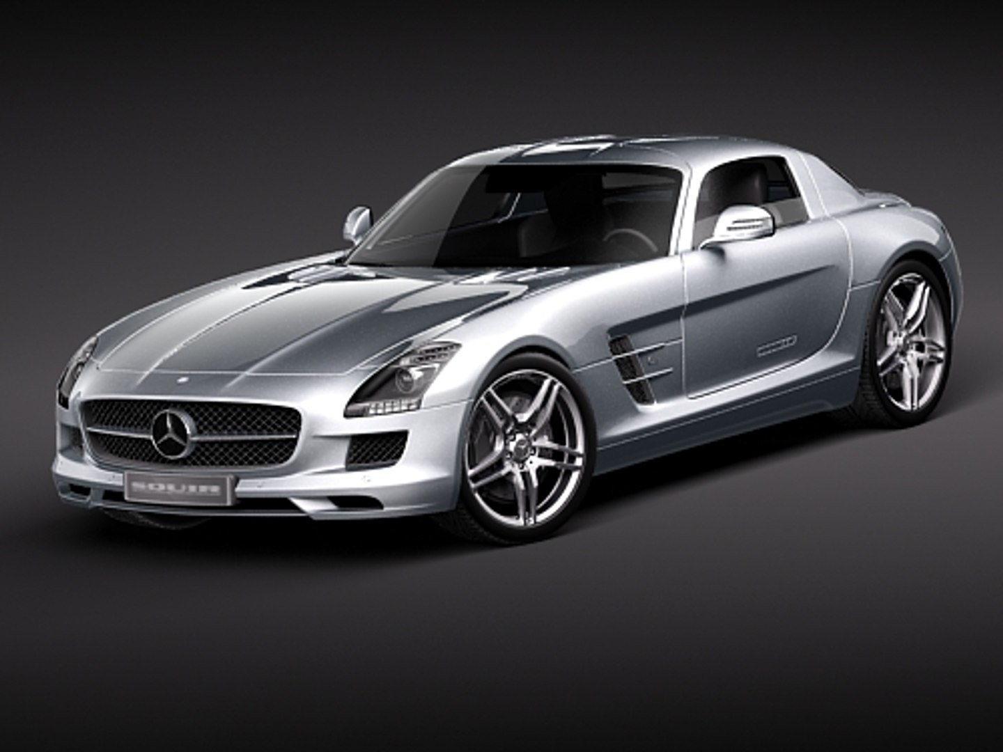 3d Mercedes-benz Sls Amg Model