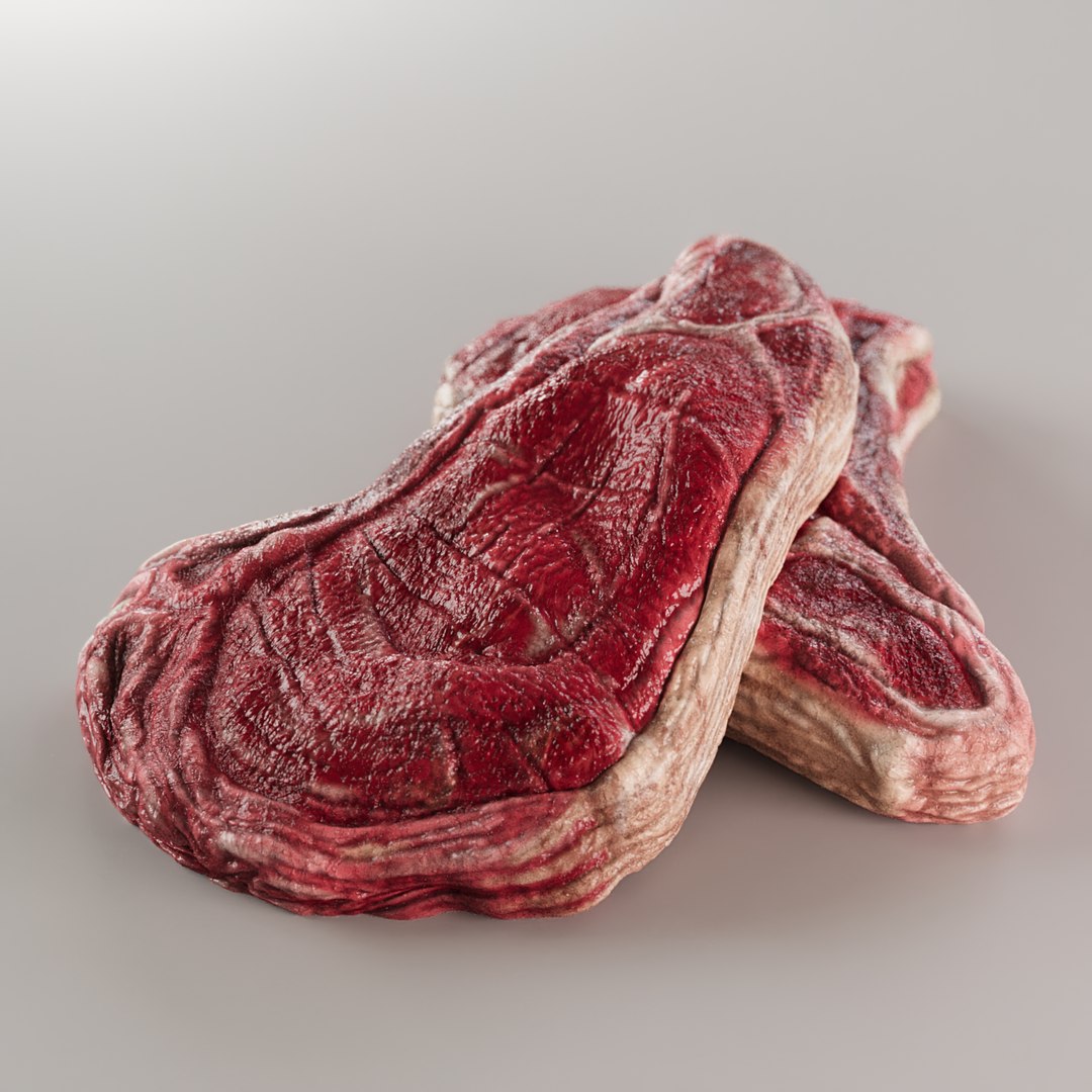 Beef Rib Steak 3D Model - TurboSquid 2147488