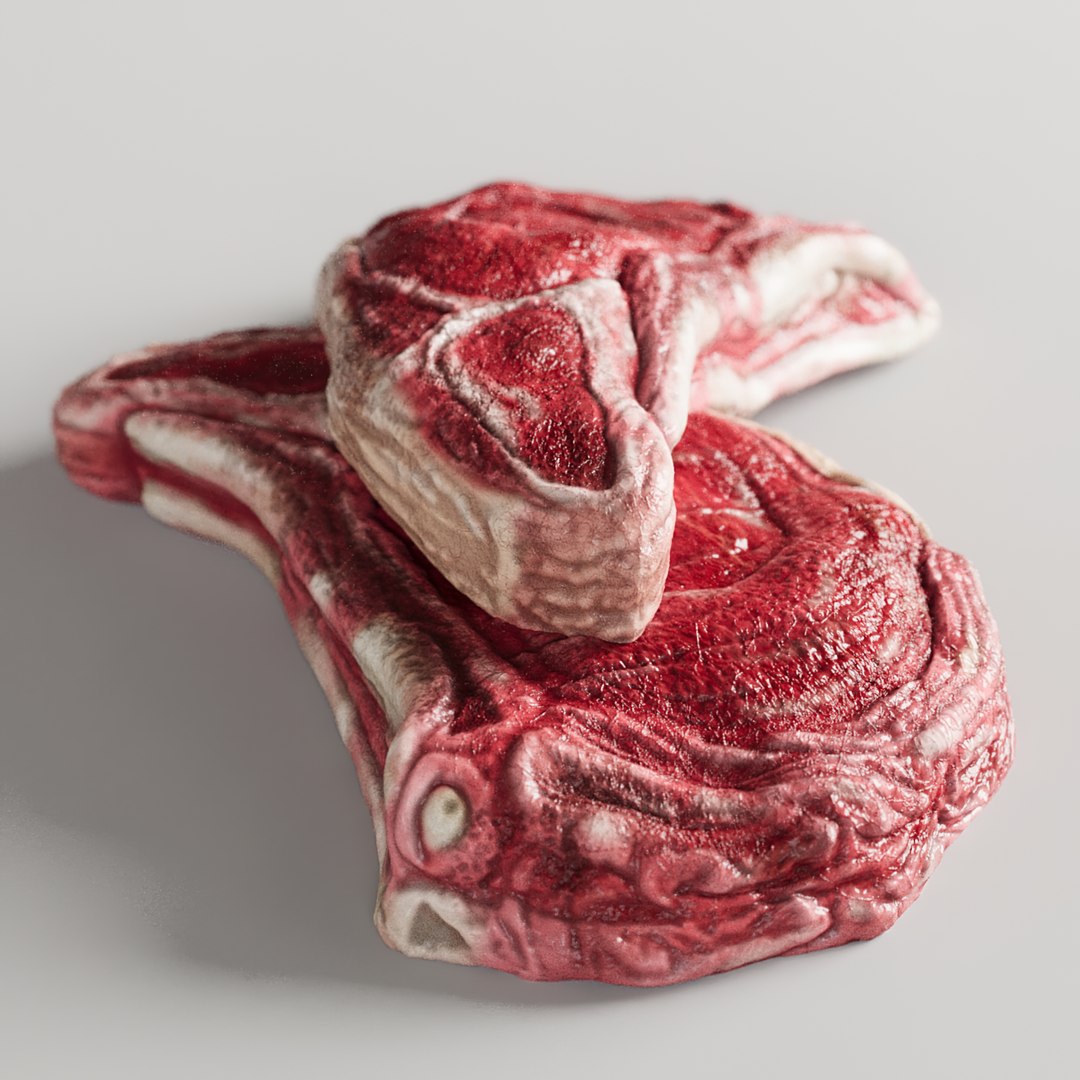 Beef Rib Steak 3D Model - TurboSquid 2147488
