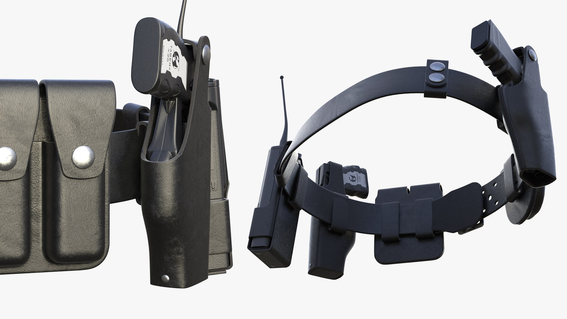 Police modular enforcement equipment model - TurboSquid 1472292