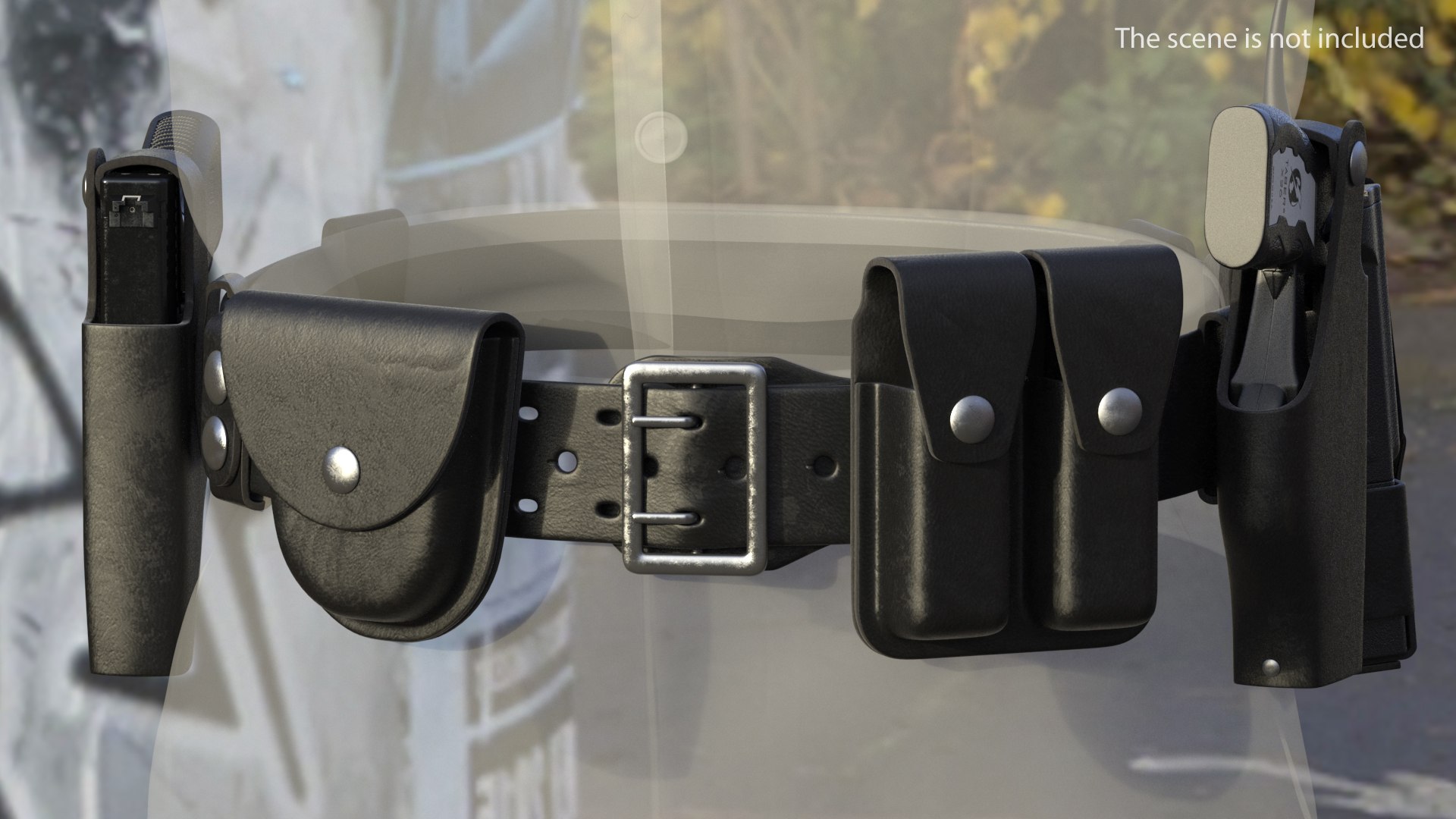 Police modular enforcement equipment model - TurboSquid 1472292