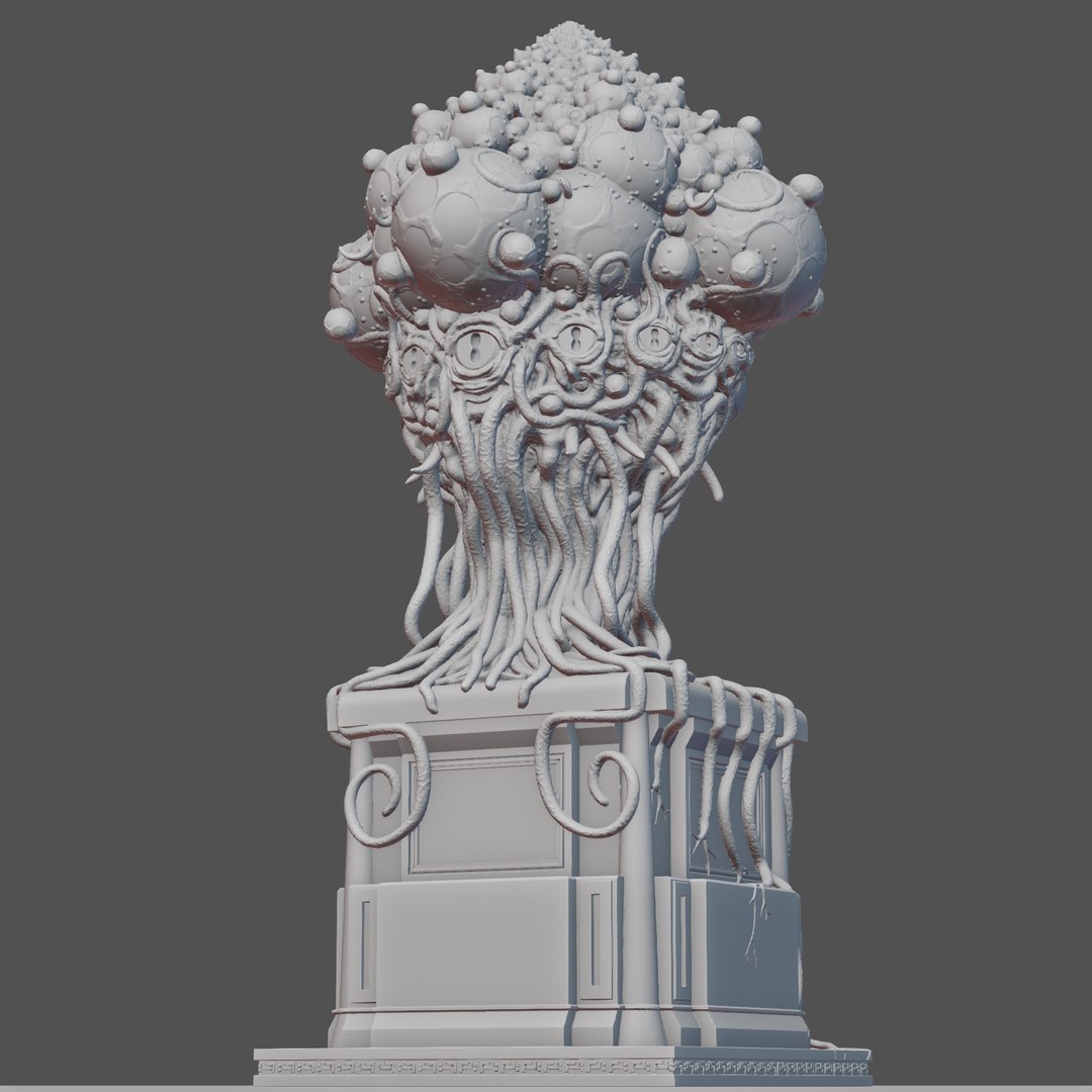 3D Yog-Sothoth Statuette - TurboSquid 2073878