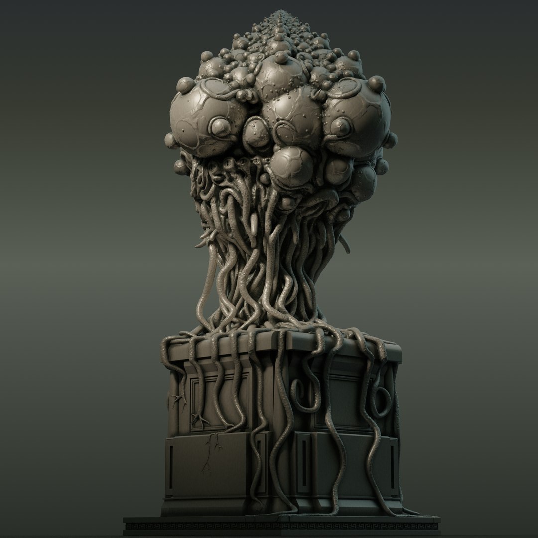 3D Yog-Sothoth Statuette - TurboSquid 2073878