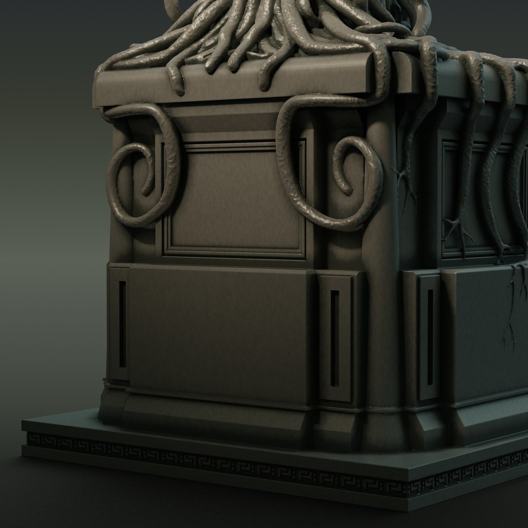 3D Yog-Sothoth Statuette - TurboSquid 2073878