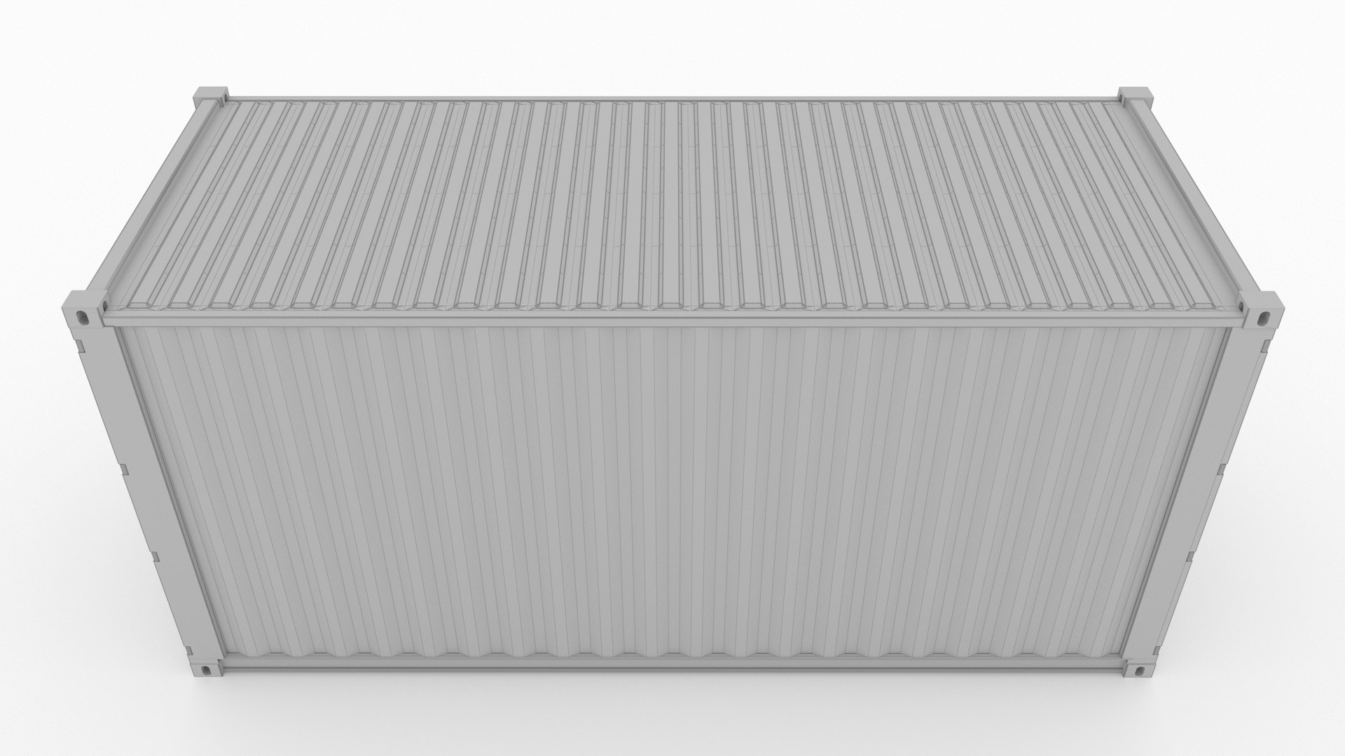 Shipping Container Iso 3D Model - TurboSquid 1689466