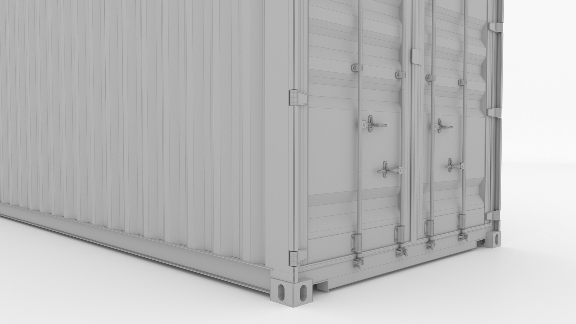 Shipping Container Iso 3D Model - TurboSquid 1689466