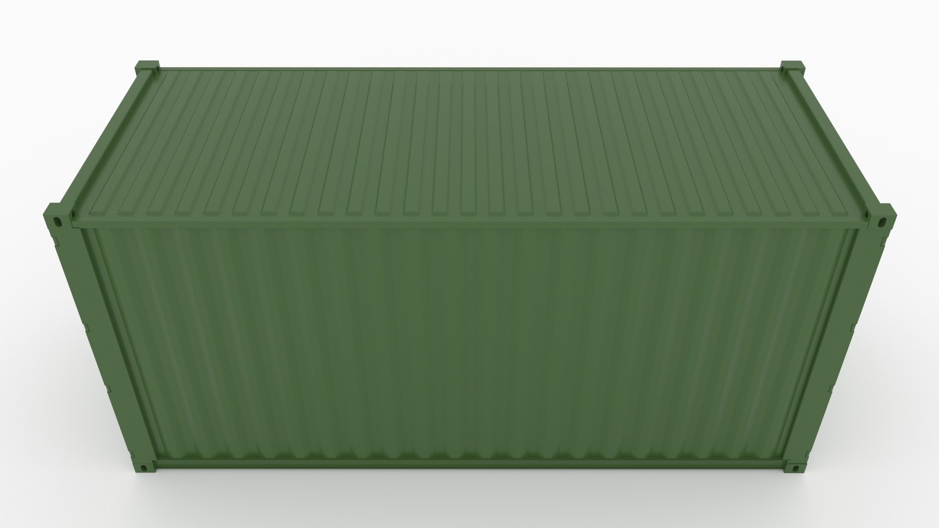 Shipping Container Iso 3D Model - TurboSquid 1689466