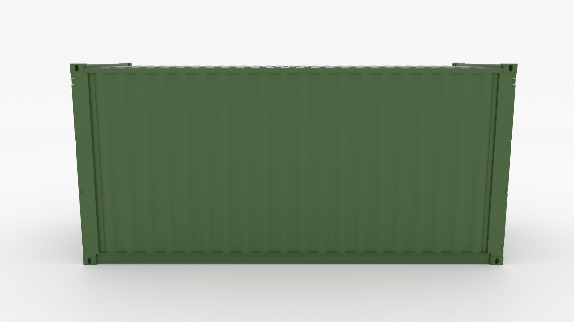 Shipping Container Iso 3D Model - TurboSquid 1689466