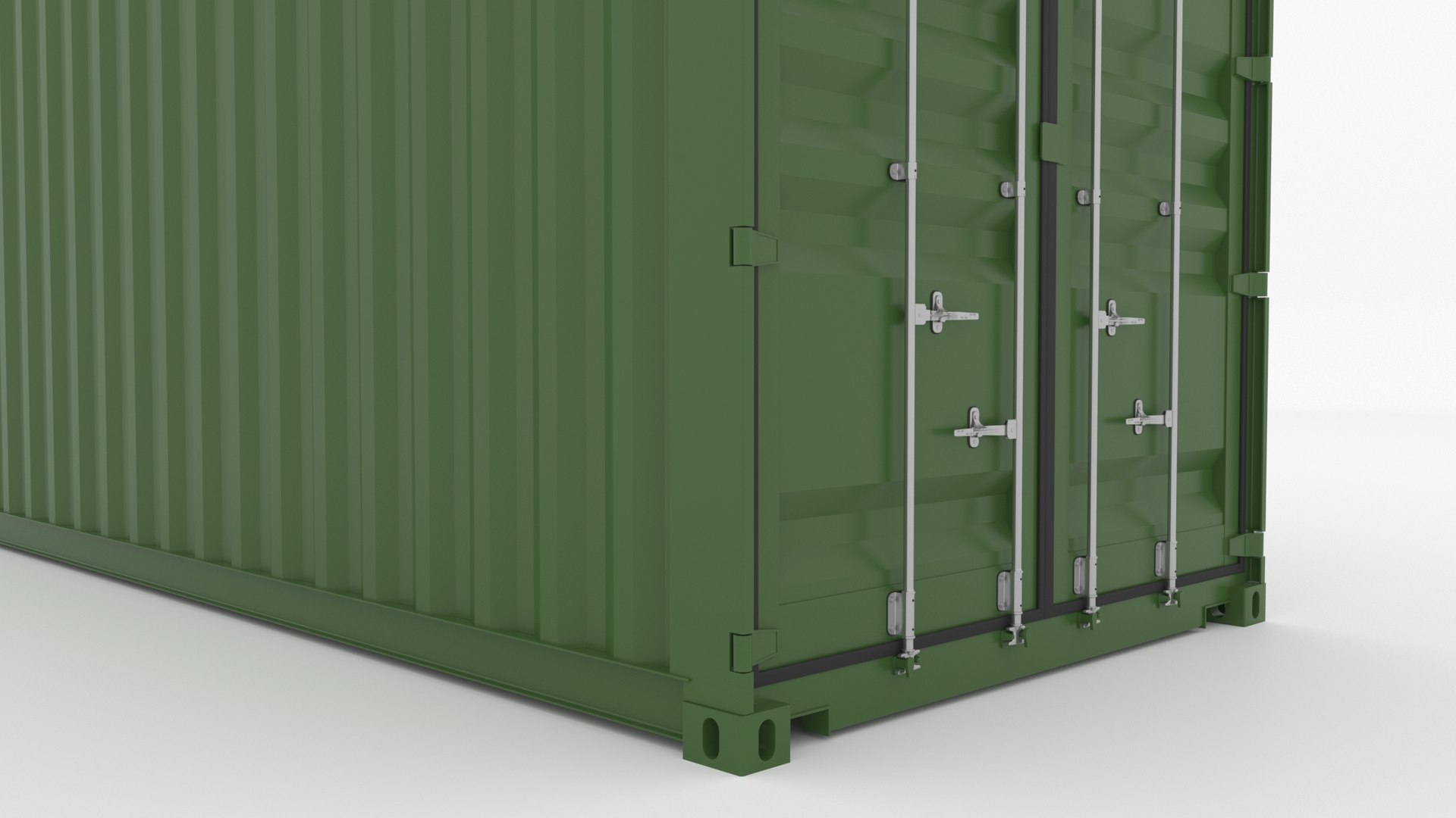 Shipping Container Iso 3D Model - TurboSquid 1689466