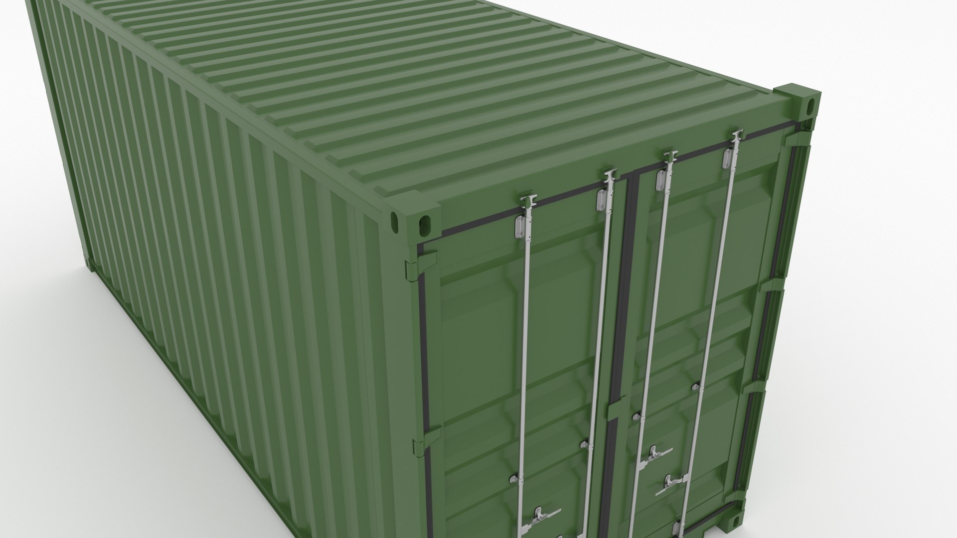 Shipping Container Iso 3D Model - TurboSquid 1689466