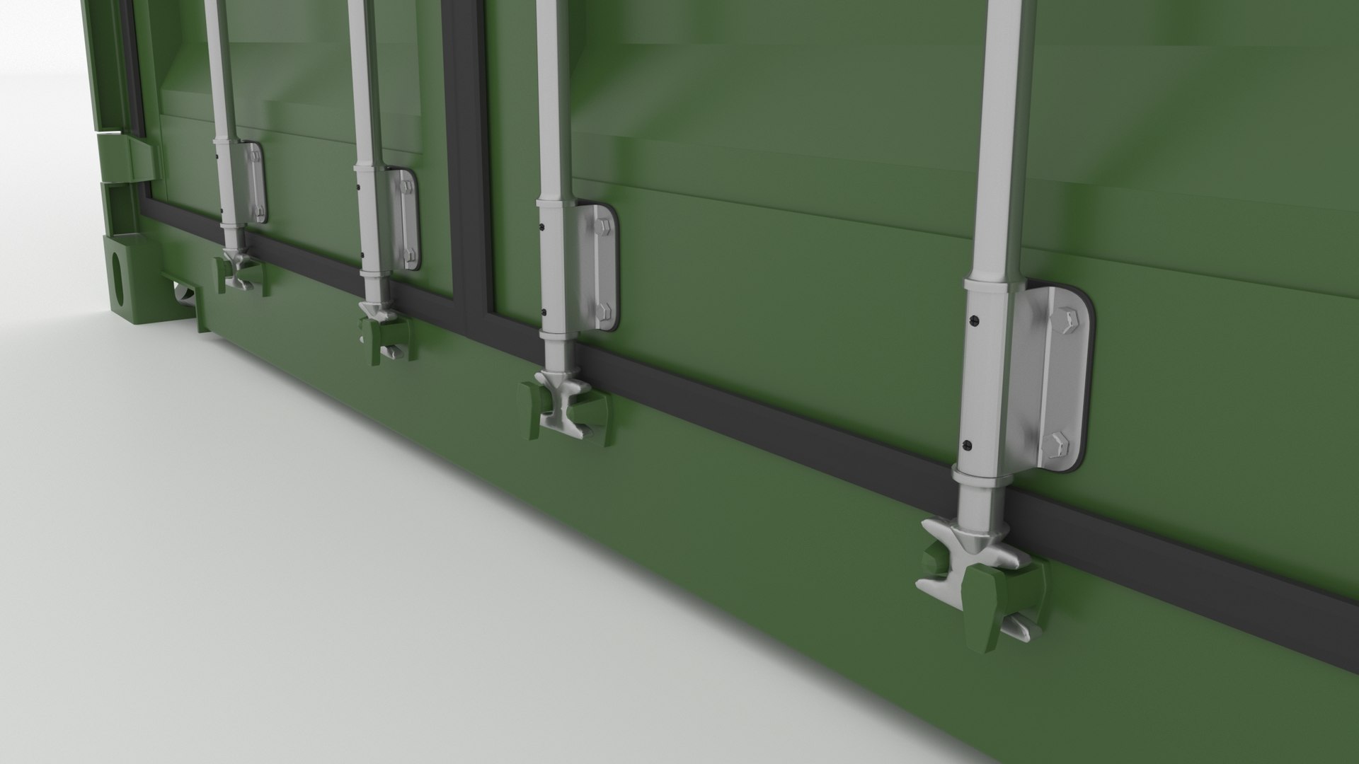 Shipping Container Iso 3D Model - TurboSquid 1689466
