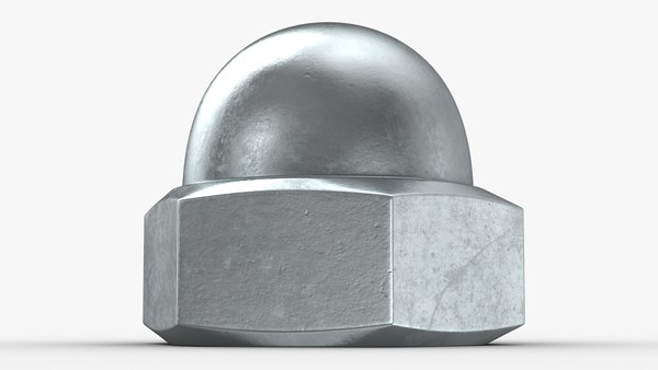 3D cap nut - TurboSquid 1664441