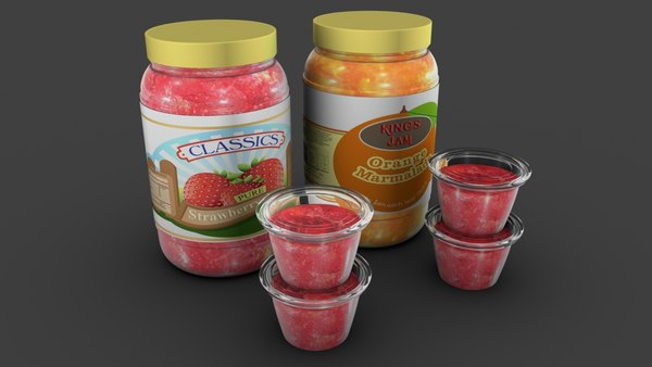 3D packaging jam - TurboSquid 1238108