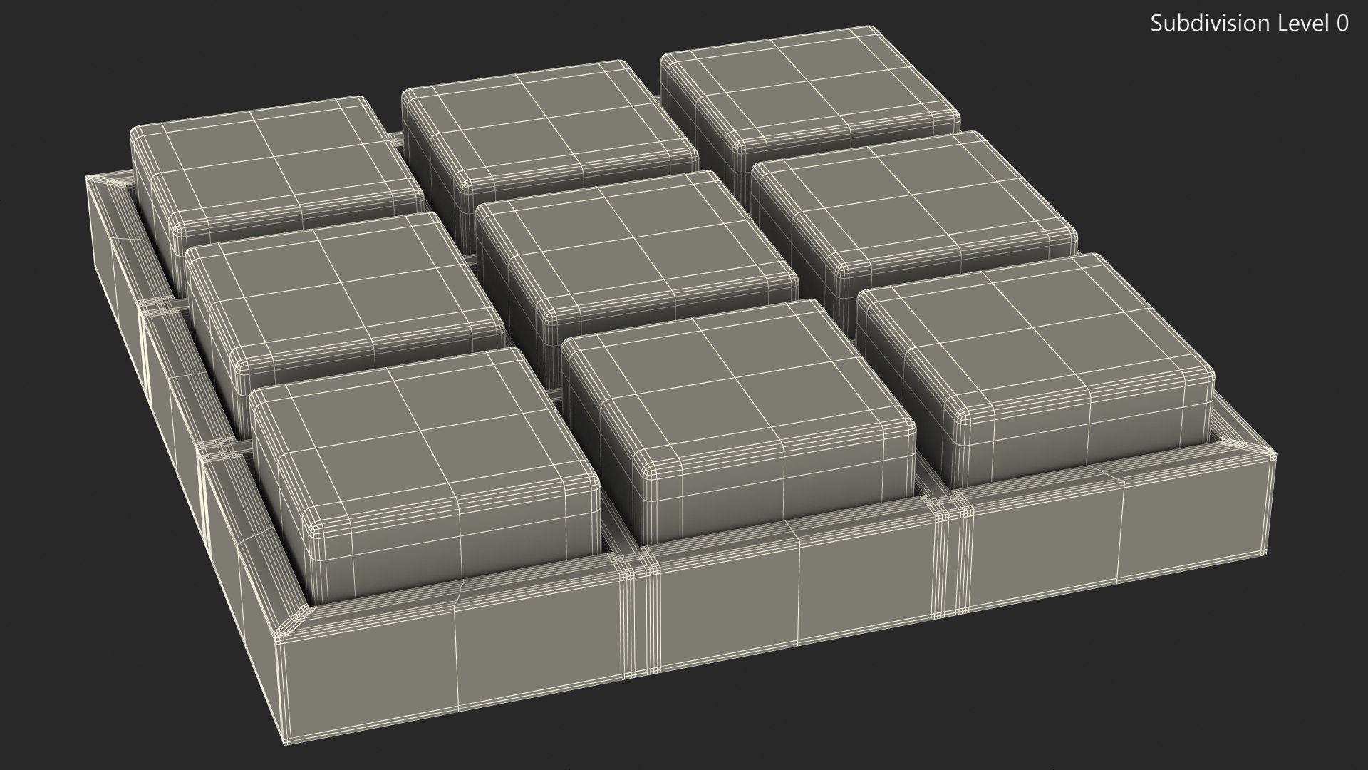 3D model Desktop Tic Tac Toe Game - TurboSquid 1782442