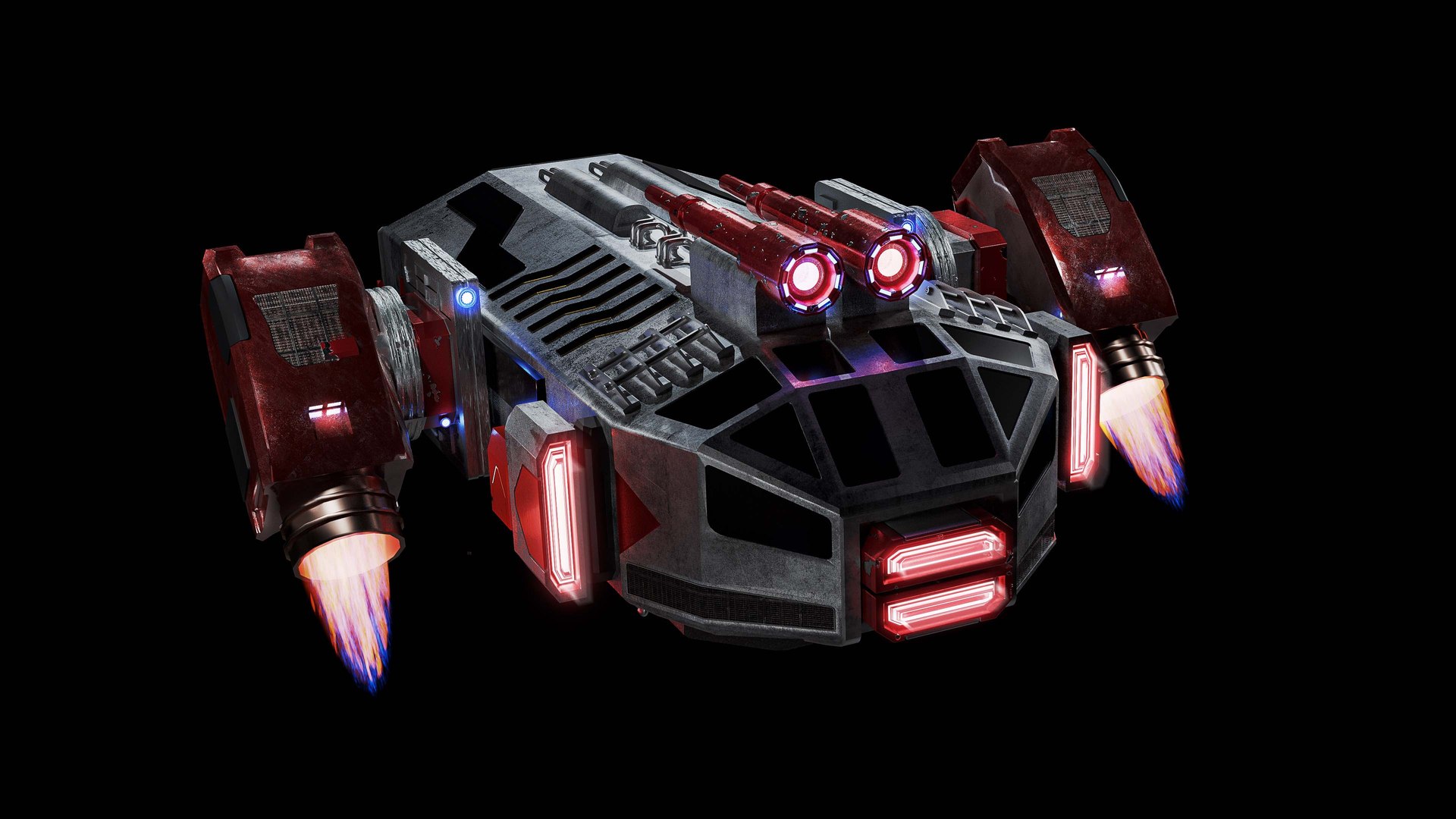 Alpha-V1 Spacecraft Model - TurboSquid 1919406