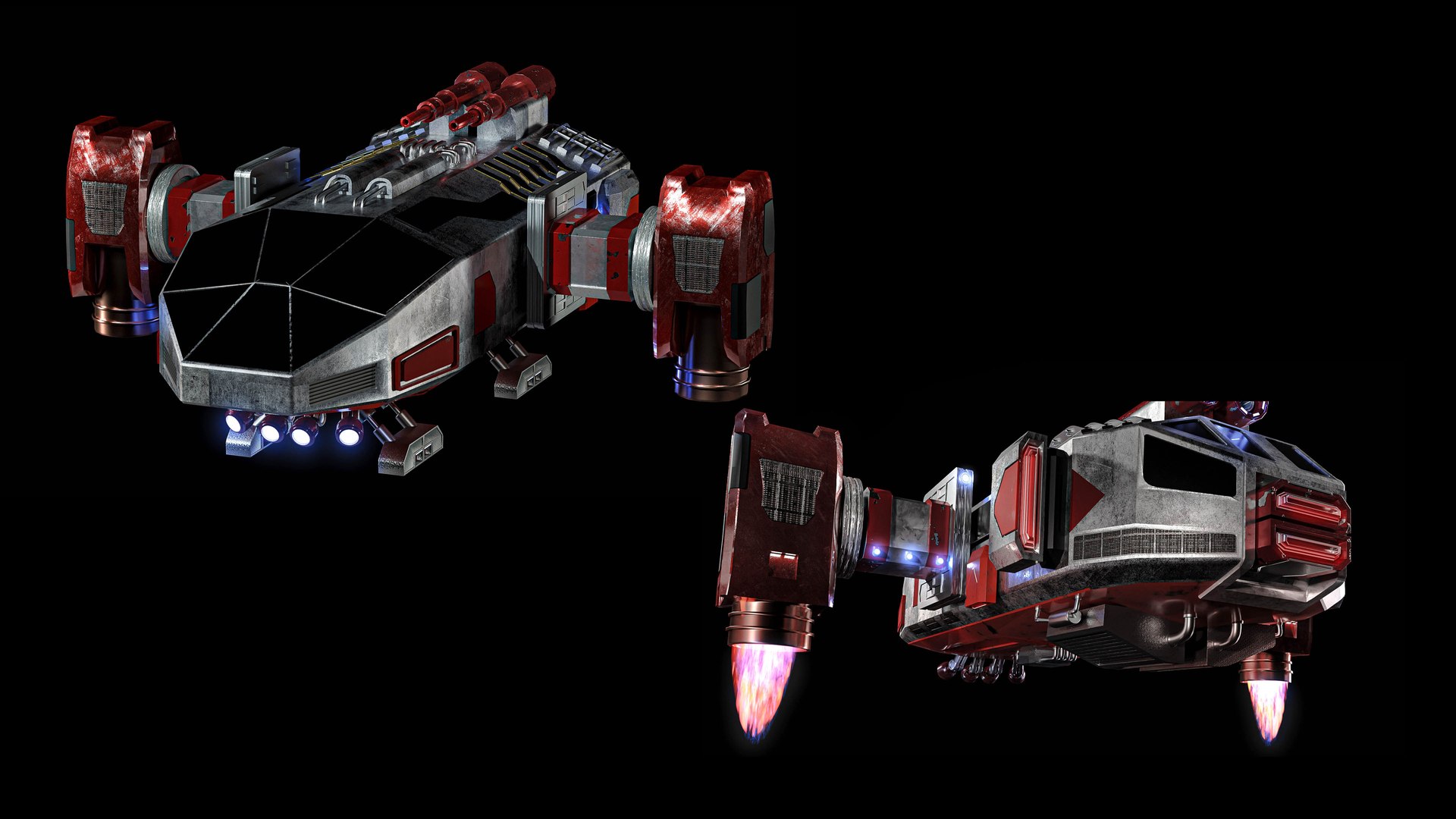 Alpha-V1 Spacecraft Model - TurboSquid 1919406