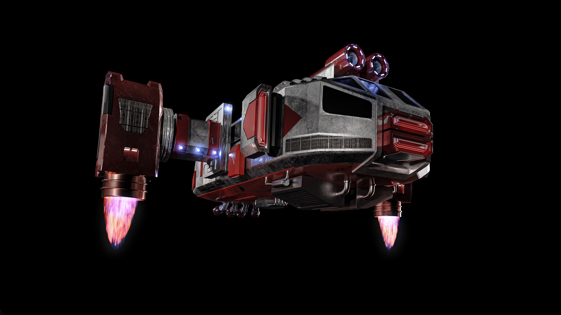 Alpha-V1 Spacecraft Model - TurboSquid 1919406