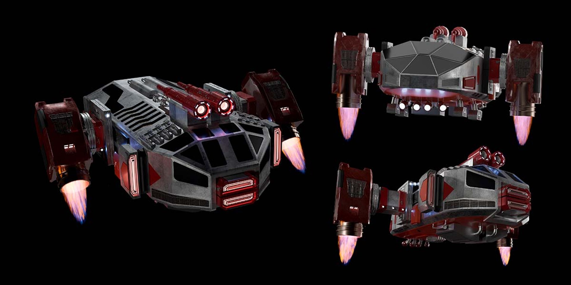 Alpha-V1 Spacecraft Model - TurboSquid 1919406