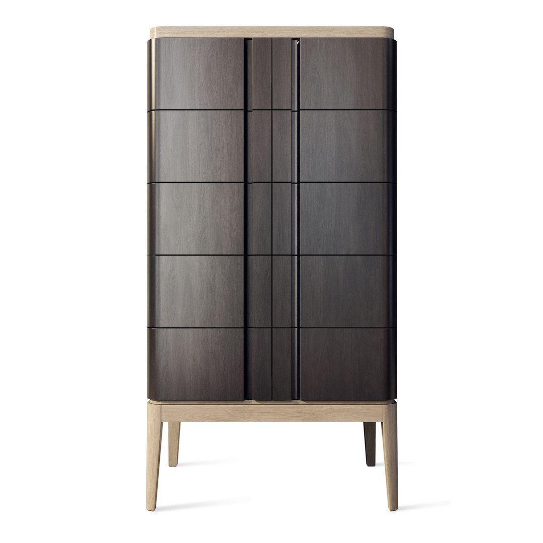 Dresser And TV Stand Line Ellipse Furniture 3D Model - TurboSquid 2099060