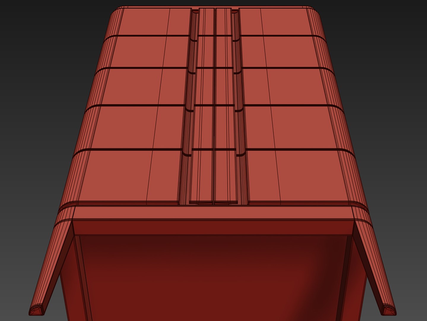 Dresser And TV Stand Line Ellipse Furniture 3D Model - TurboSquid 2099060