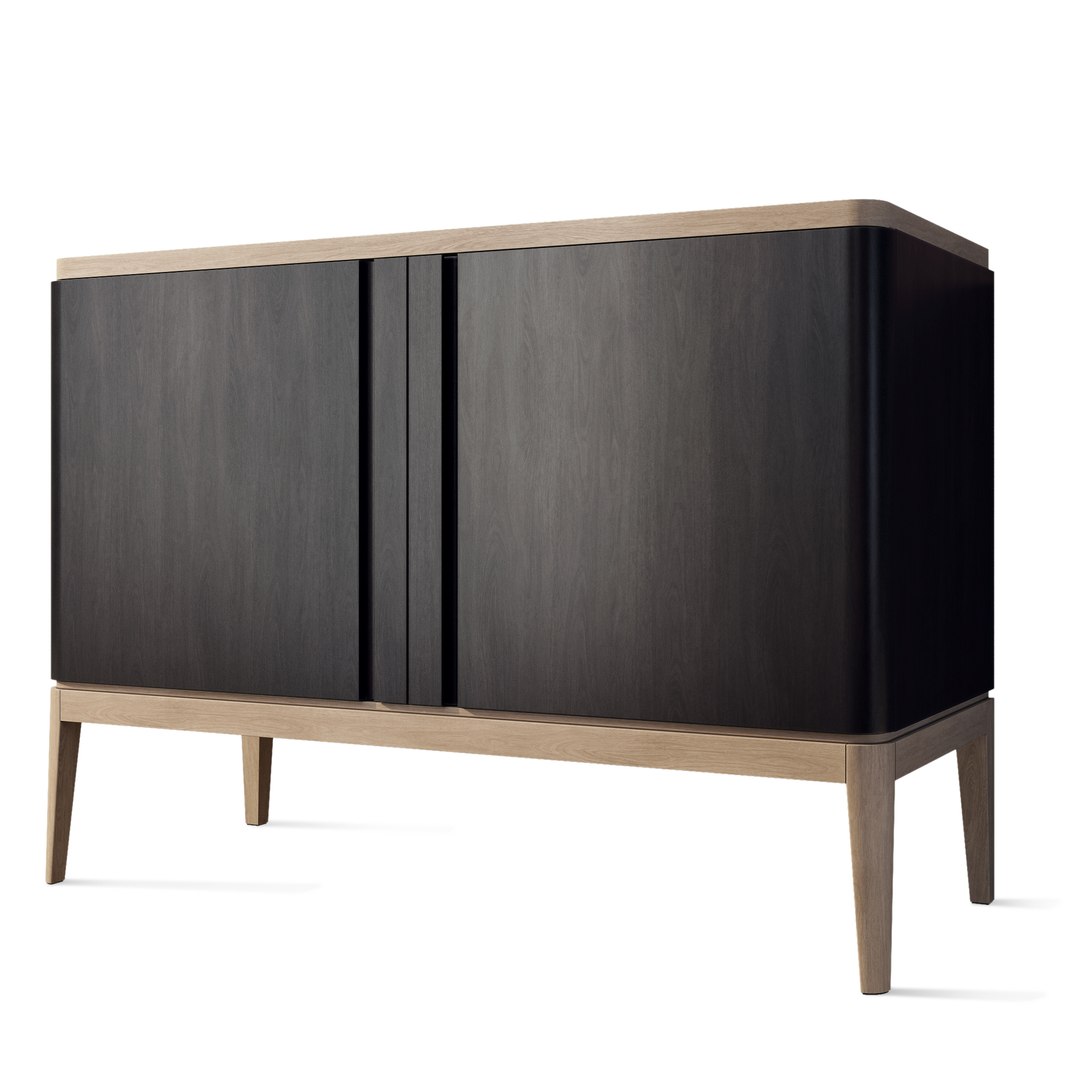 Dresser And TV Stand Line Ellipse Furniture 3D Model - TurboSquid 2099060