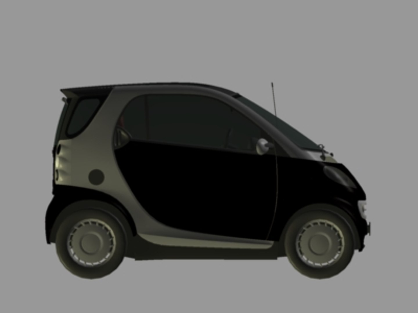 Smart Car 3d Model