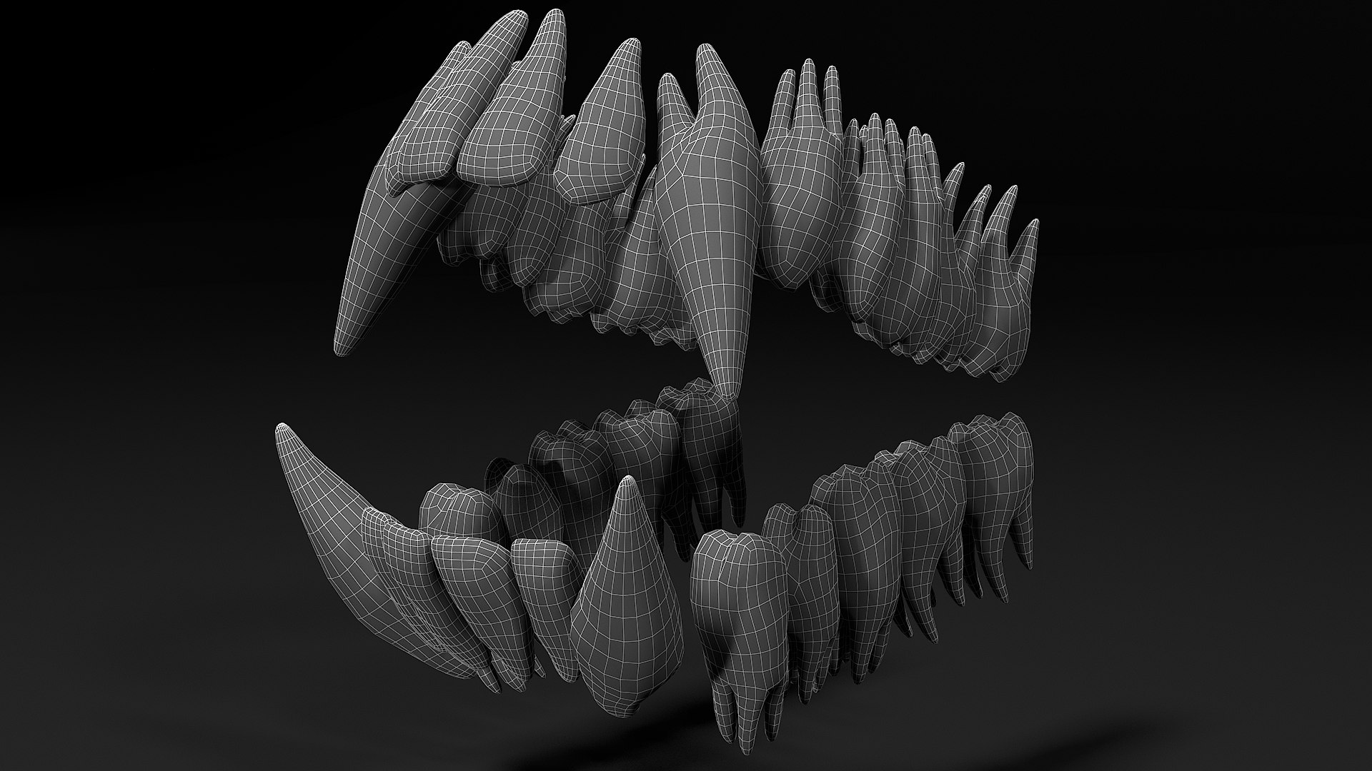 Realistic Gorilla Mouth Anatomy 3D Model - TurboSquid 2238253