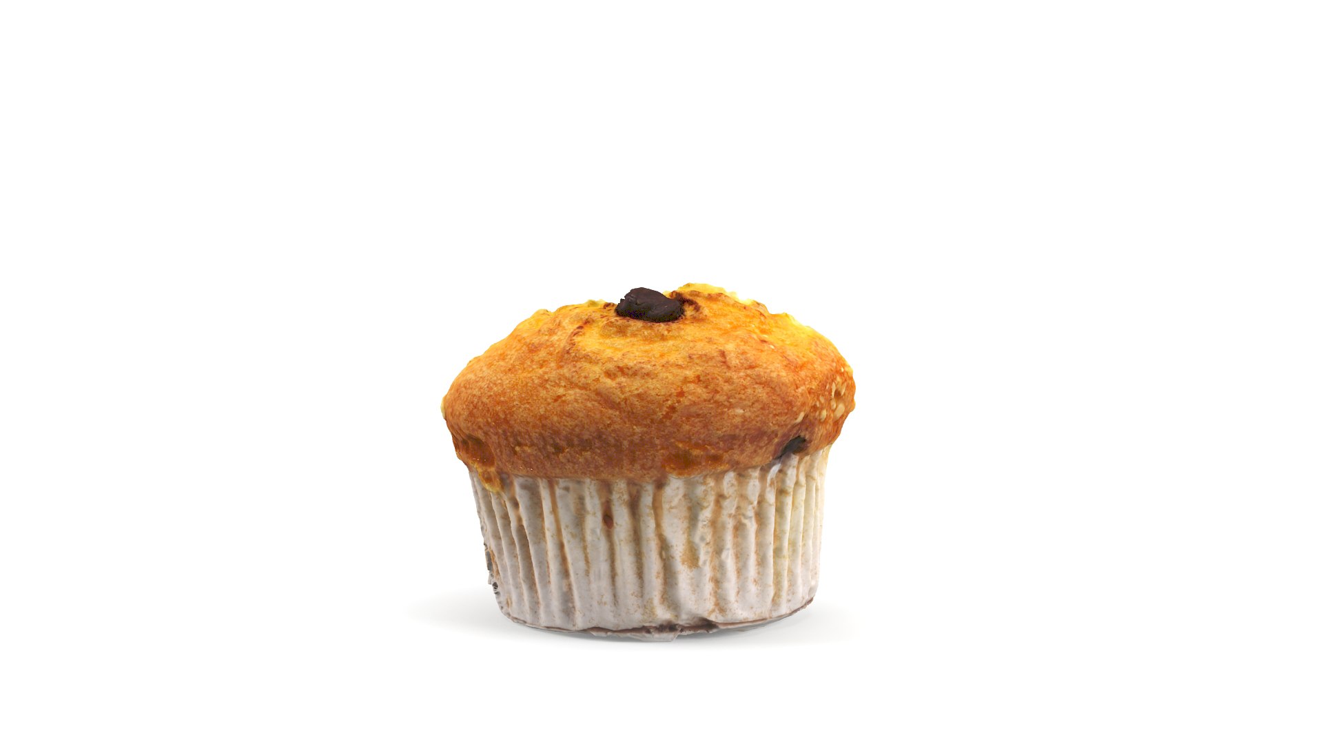 Chocolate chip muffin model - TurboSquid 1678341