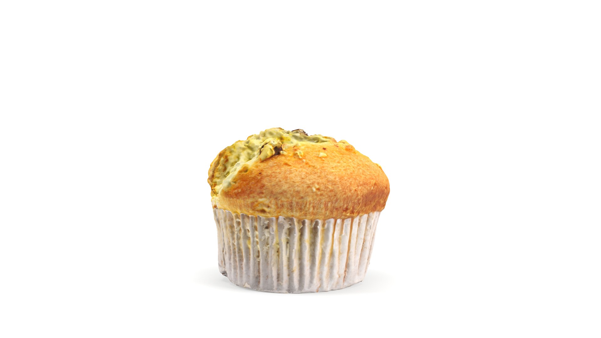 Chocolate chip muffin model - TurboSquid 1678341