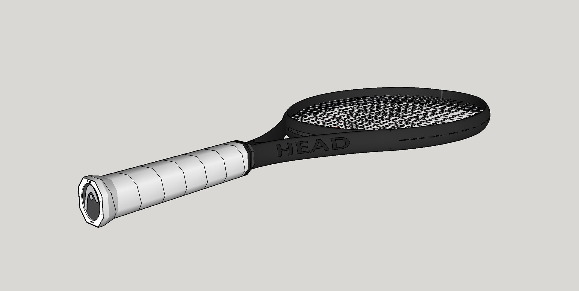3D Tennis Racket Model - TurboSquid 1341985