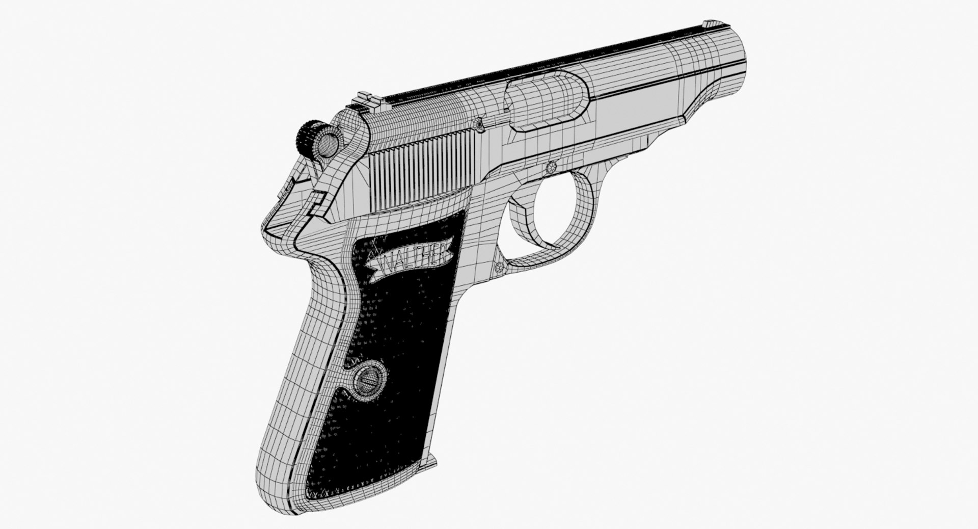 Realistic Walther Pp 01 Model - TurboSquid 1542948