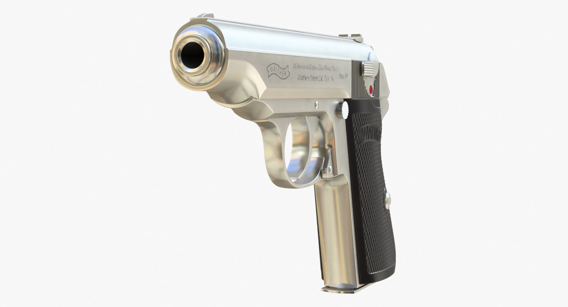 Realistic Walther Pp 01 Model - TurboSquid 1542948