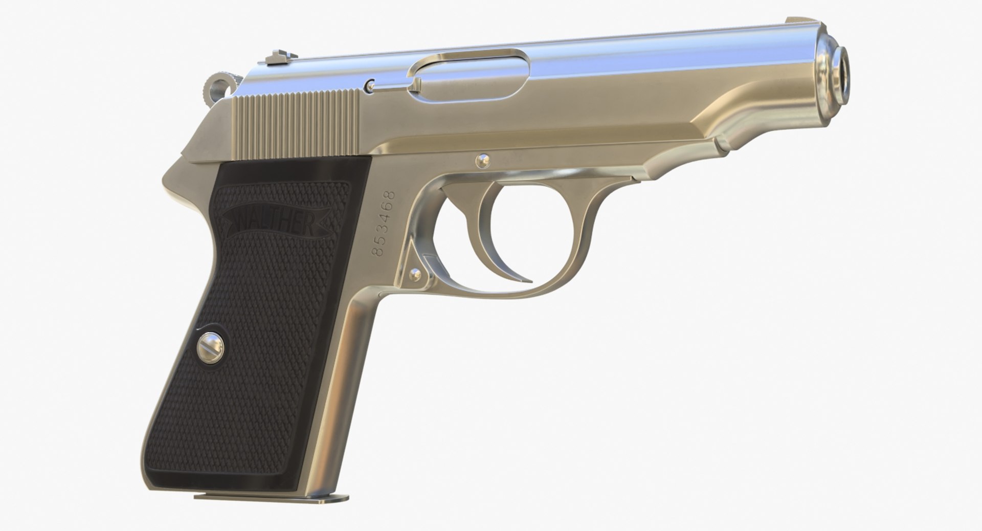 Realistic Walther Pp 01 Model - TurboSquid 1542948