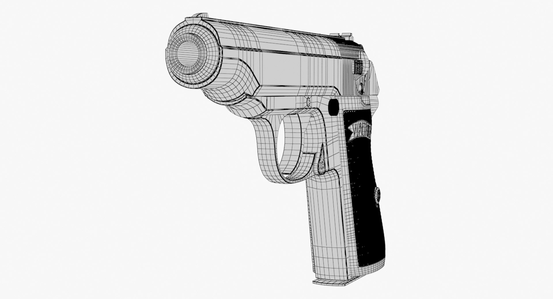 Realistic Walther Pp 01 Model - TurboSquid 1542948