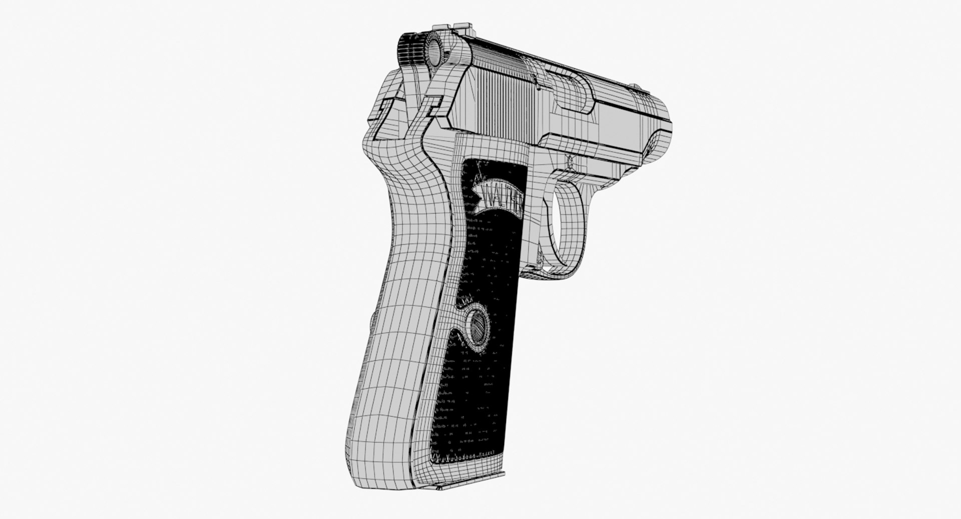 Realistic Walther Pp 01 Model - TurboSquid 1542948