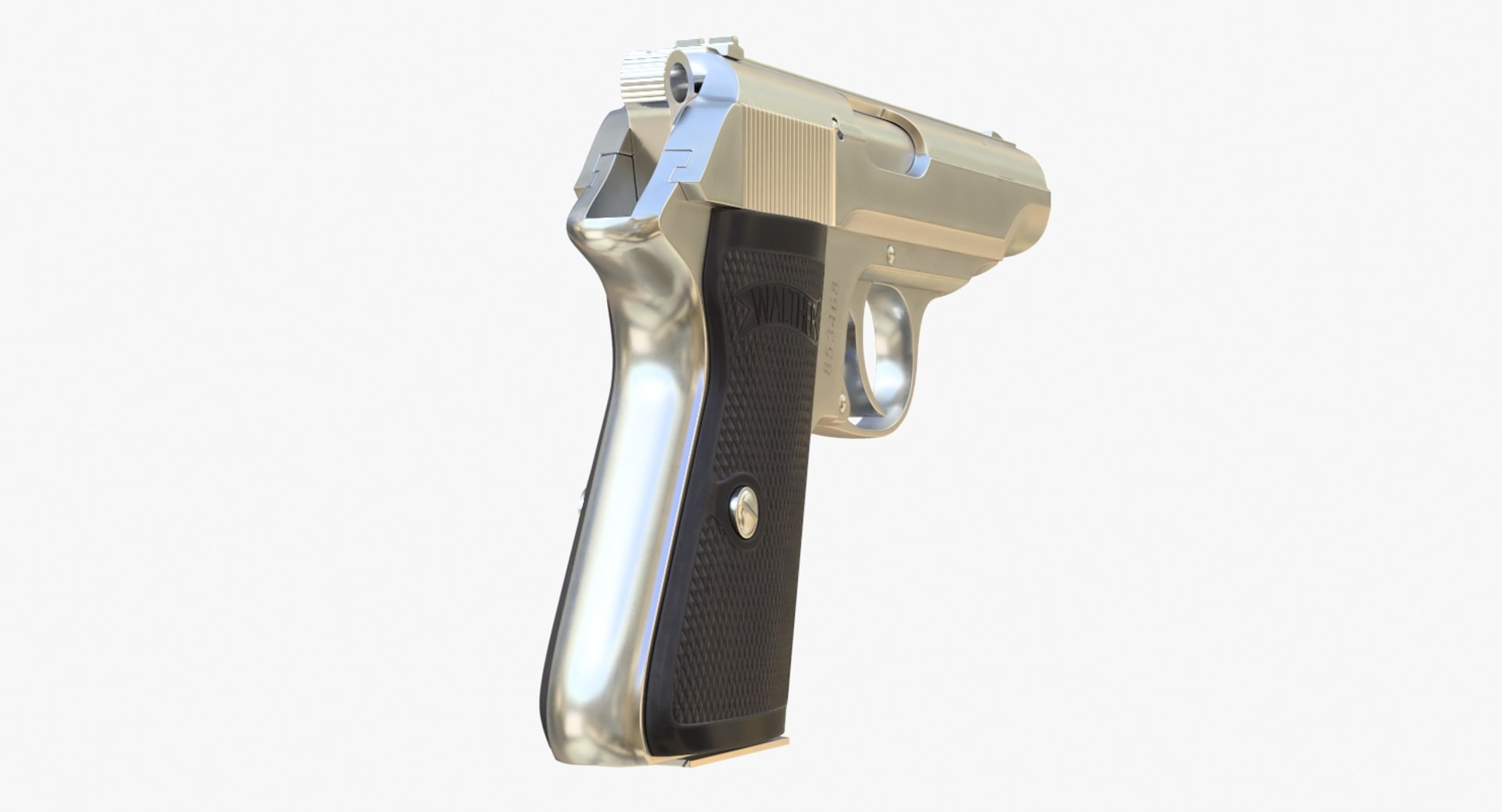 Realistic Walther Pp 01 Model - TurboSquid 1542948