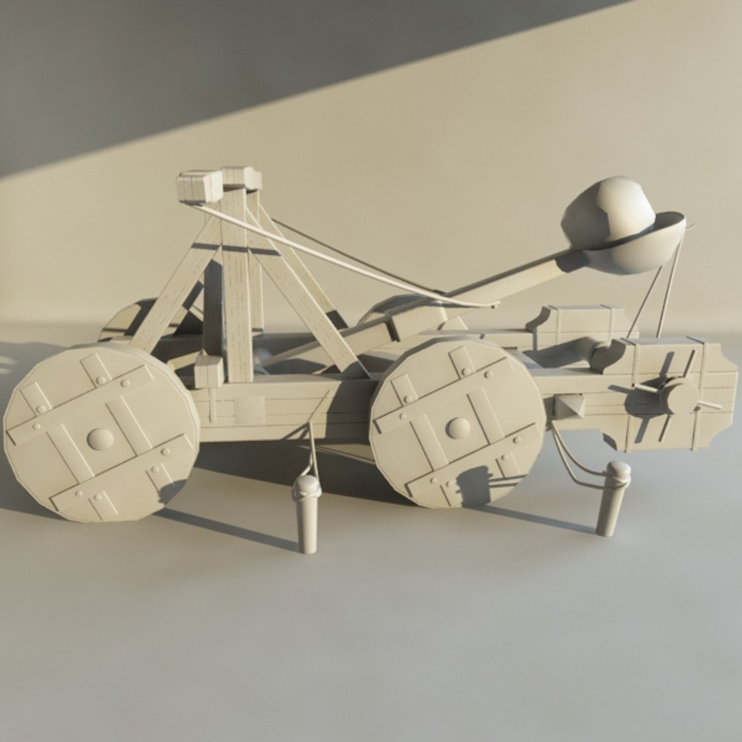 3d Catapult Model