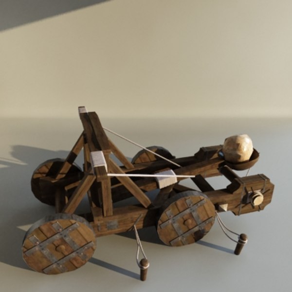 3d catapult model