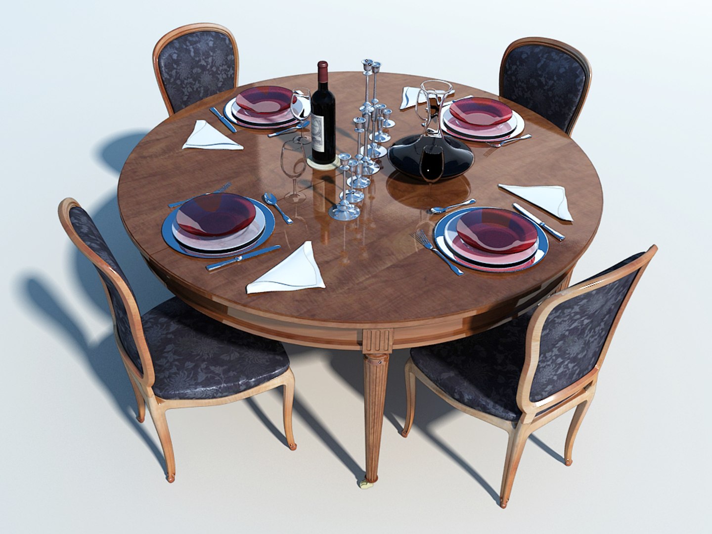 3d Dining Table