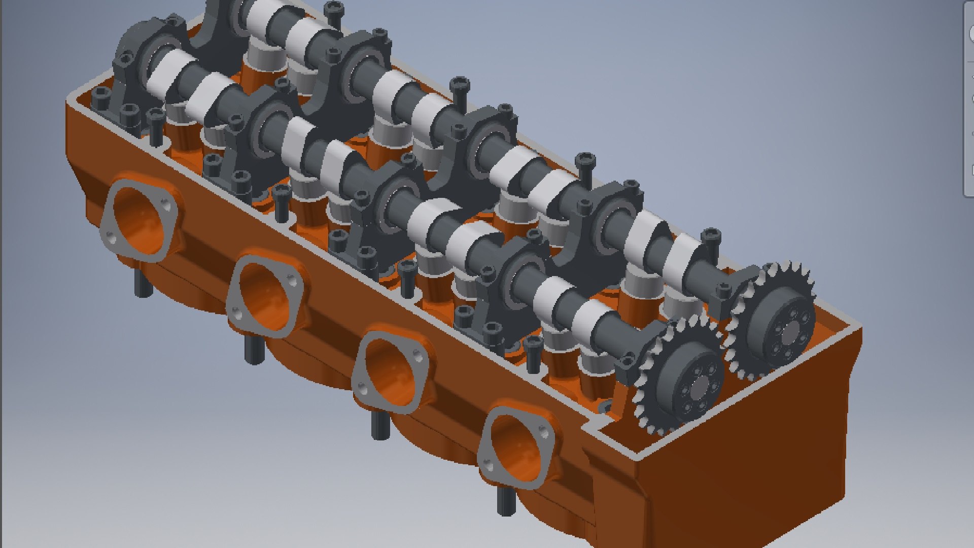 3D Cylinder Head V8 Engine - TurboSquid 1736178