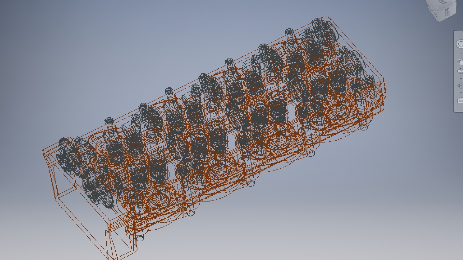 3D Cylinder Head V8 Engine - TurboSquid 1736178