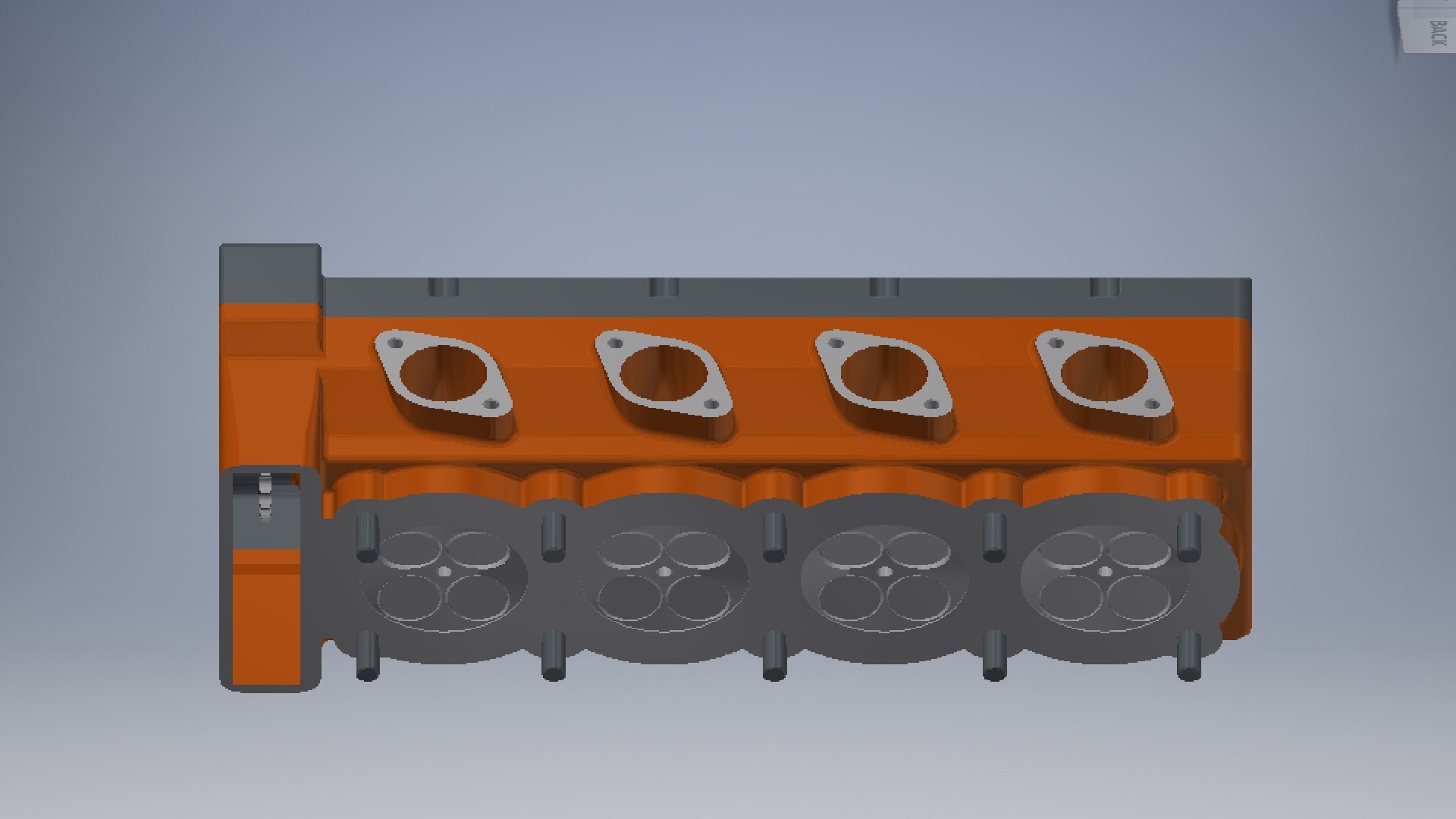 3D Cylinder Head V8 Engine - TurboSquid 1736178