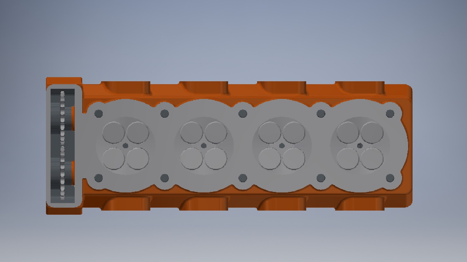 3D Cylinder Head V8 Engine - TurboSquid 1736178