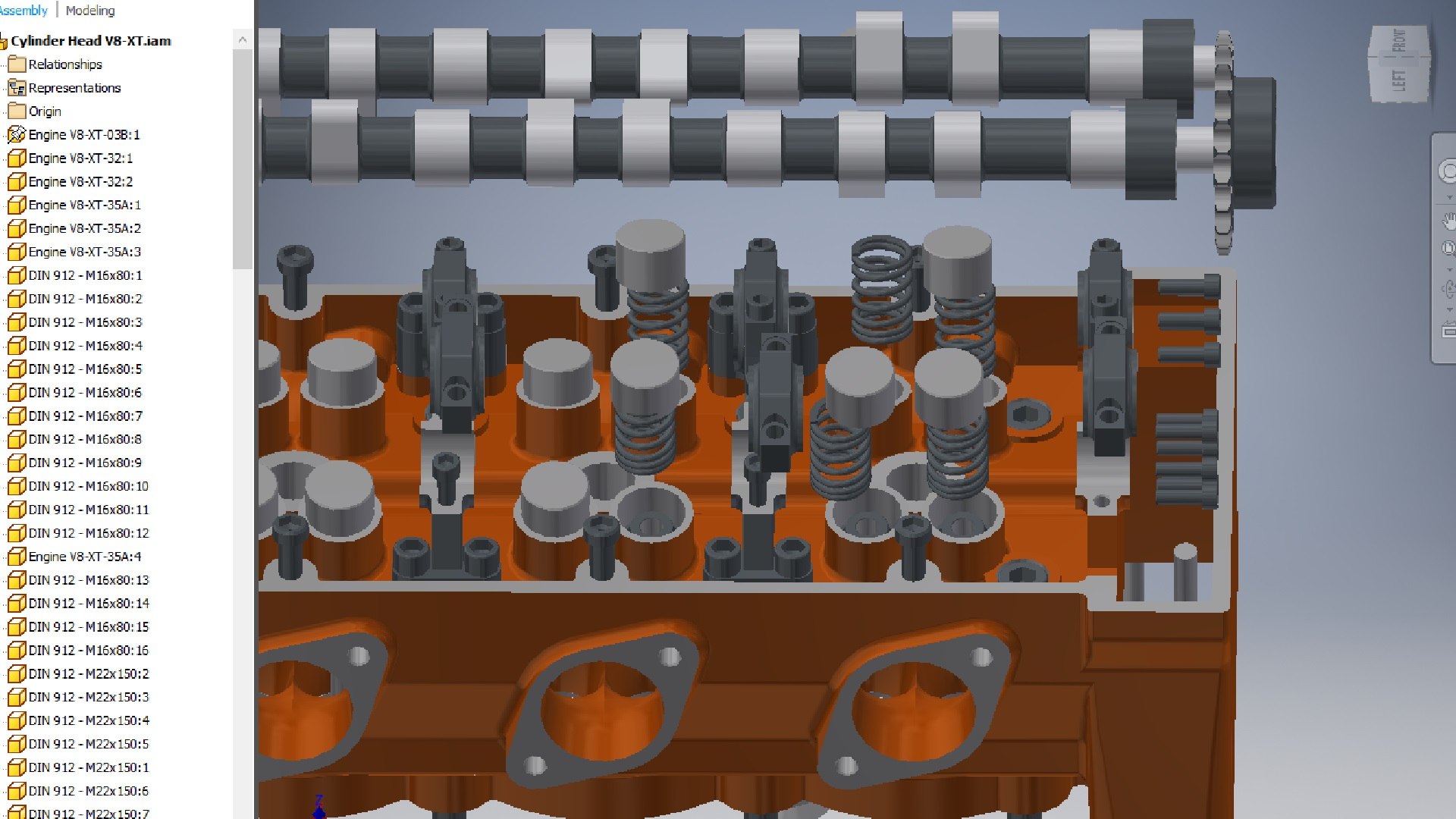 3D Cylinder Head V8 Engine - TurboSquid 1736178