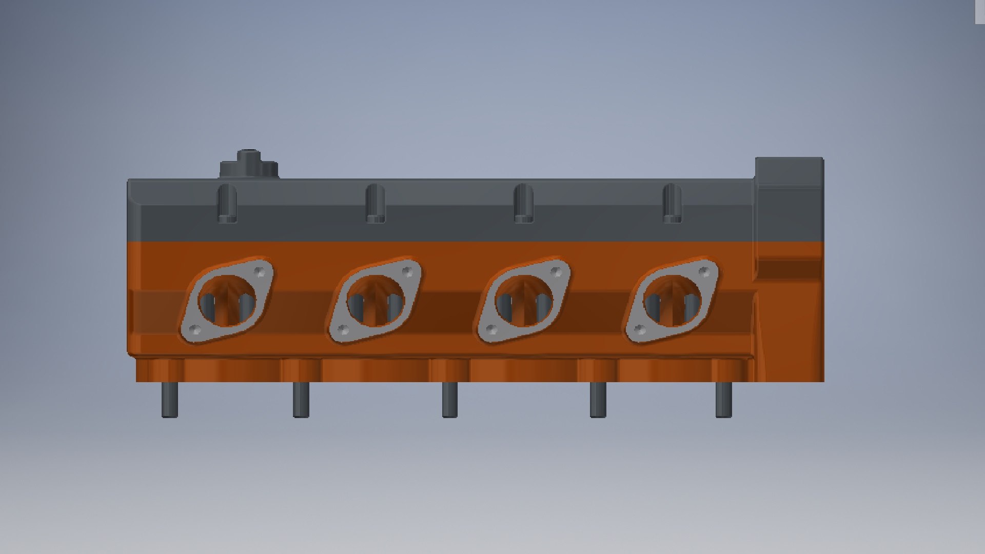 3D Cylinder Head V8 Engine - TurboSquid 1736178