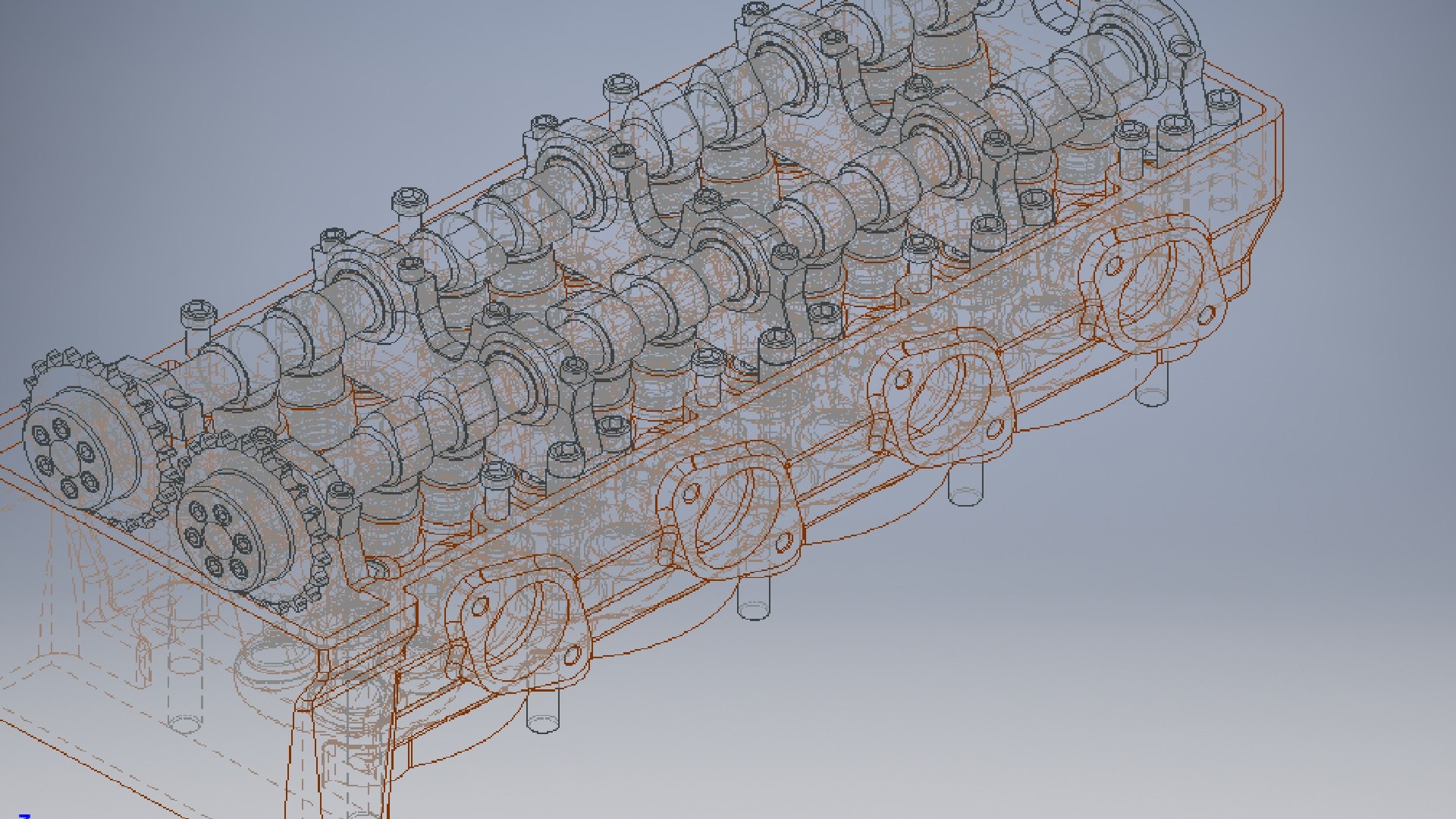 3D Cylinder Head V8 Engine - TurboSquid 1736178