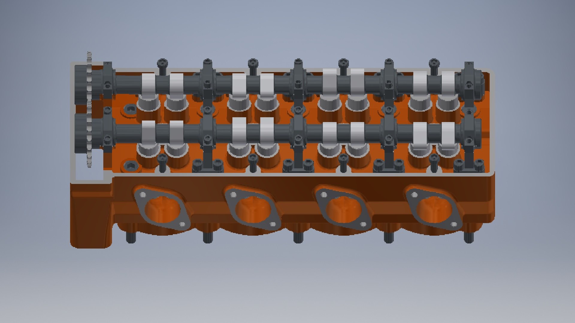 3D Cylinder Head V8 Engine - TurboSquid 1736178