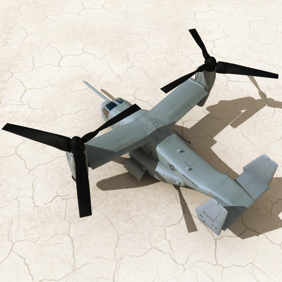 maya v-22 osprey helicopter