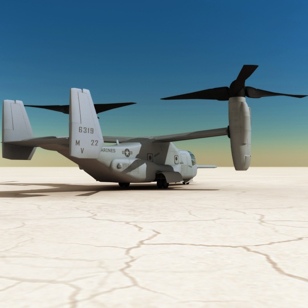 maya v-22 osprey helicopter