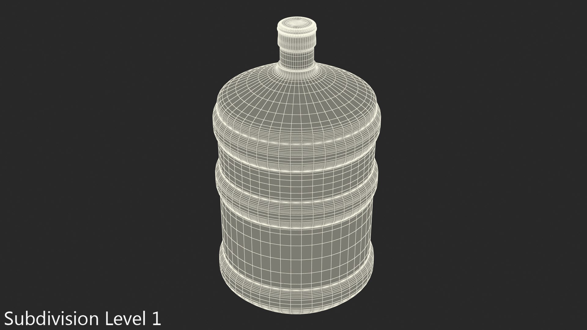 3D 5 Gallon Water Bottle - TurboSquid 1456075
